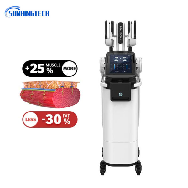 Emslim neo 4 handles+RF slimming machine HI-EMT TESLA body shaping ...