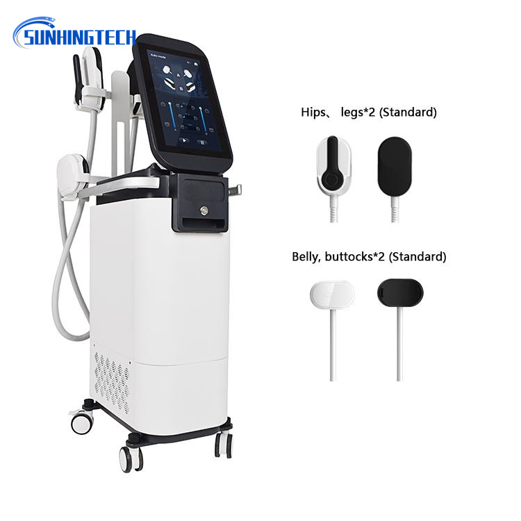 Emslim neo 4 handles+RF slimming machine HI-EMT TESLA body shaping ...