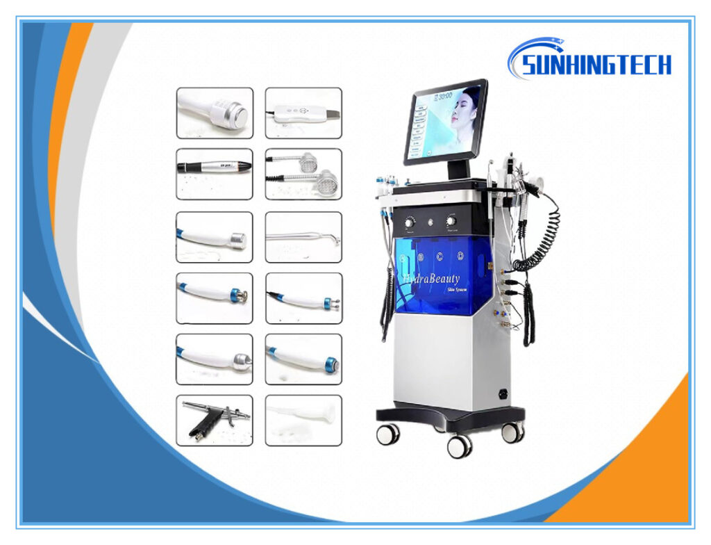 14 In 1 Facial Machines Professional Machine Skin Lightening Solution ...