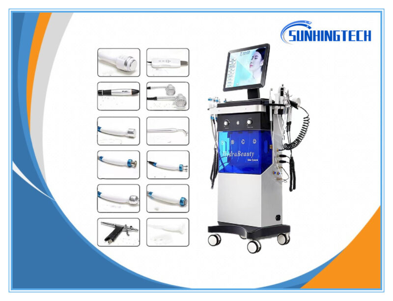 14 In 1 Facial Machines Professional Machine Skin Lightening Solution ...