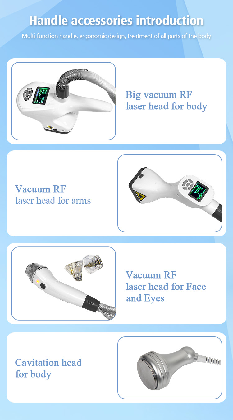 2022 Velashaping 4 handles cavitation Massage vacuum roller RF IR ...