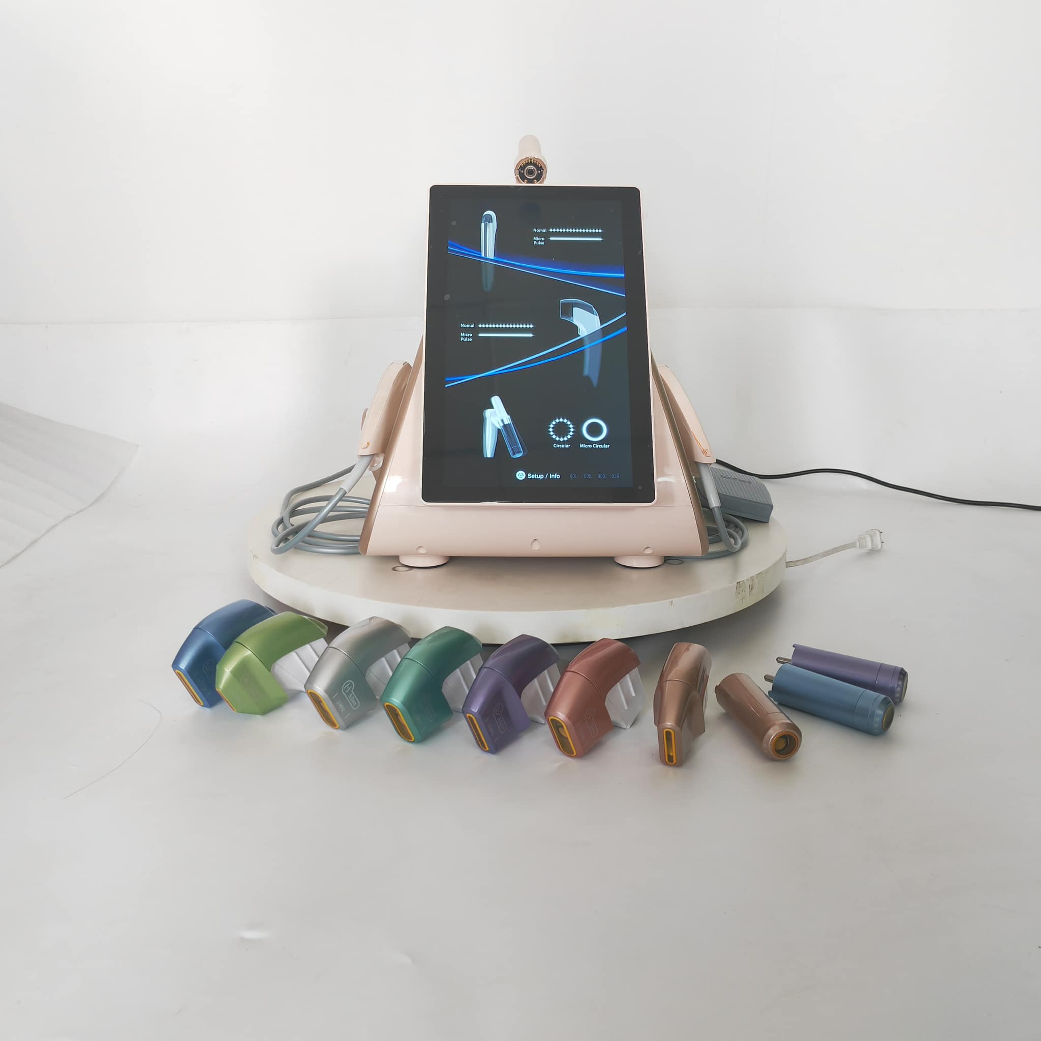 2023 New Portable 7D HIFU Machine TT MPTSTL Face Lifting 360 rotation ...