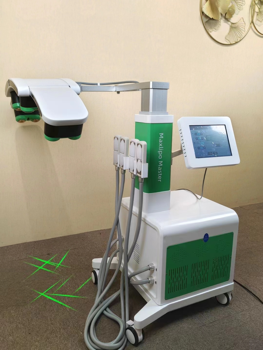 3 IN 1 EMS Cryo Pad Weight Loss Laser Fat Burning Cellulite Removal 10D ...